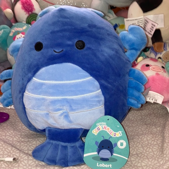 Squishmallows | Toys | 8 Lobert The Lobster | Poshmark